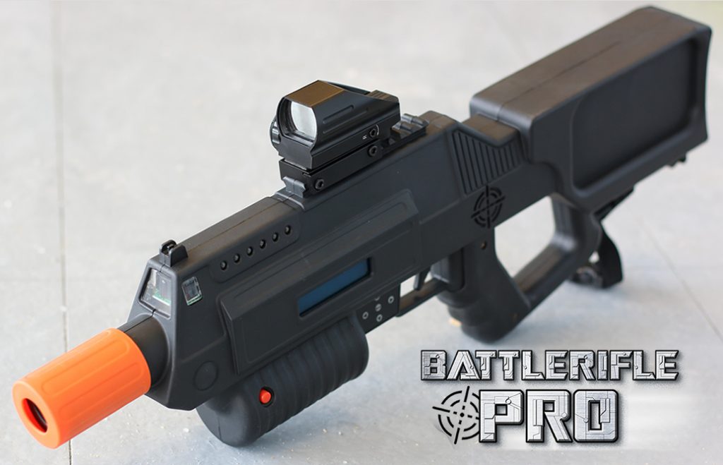 battle-rifle-picture-orange-tip | Impact Laser Tag